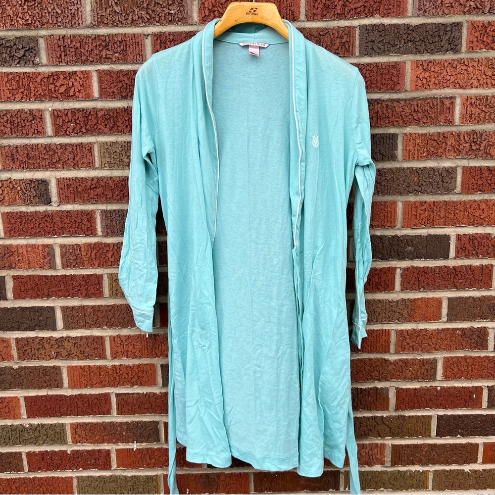 Victoria’s Secret Light Blue Pajama Robe - Gem